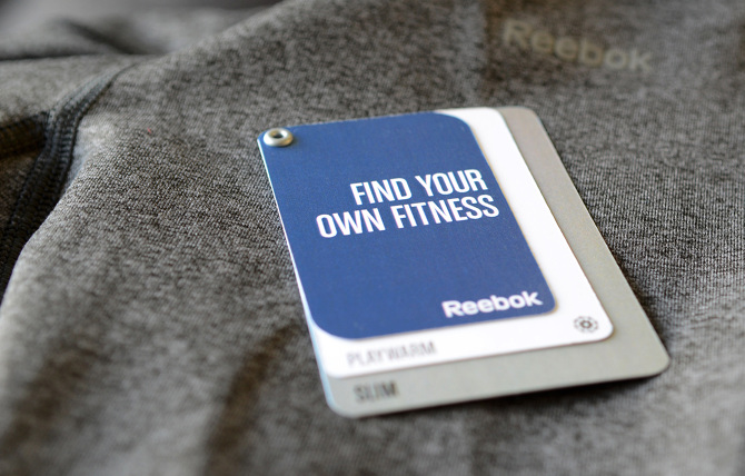 Reebok Hangtag System - Sarah Osborn Design Portfolio
